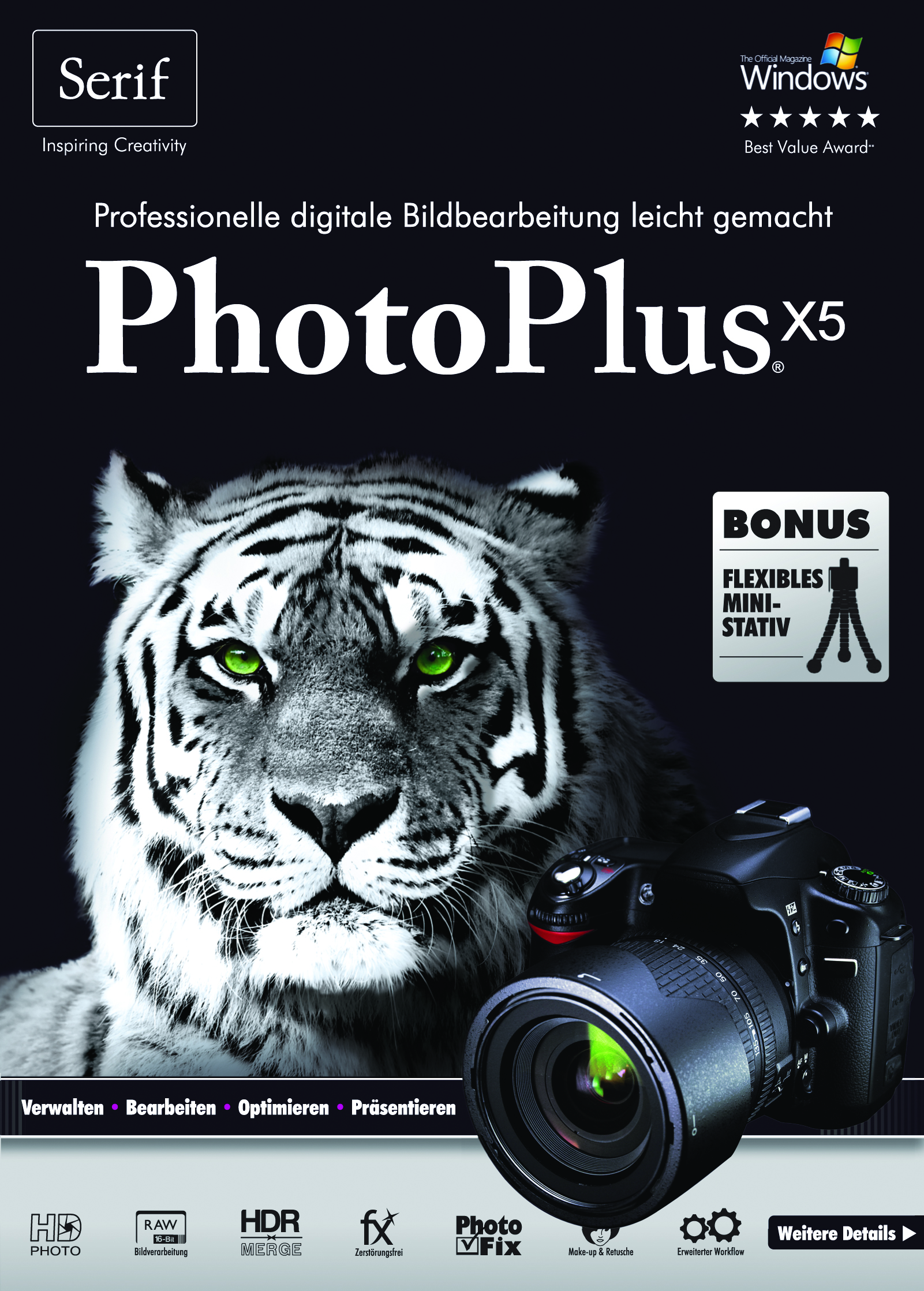 Genial einfach Bilder veredeln mit Serif PhotoPlus X5, Avanquest ...
