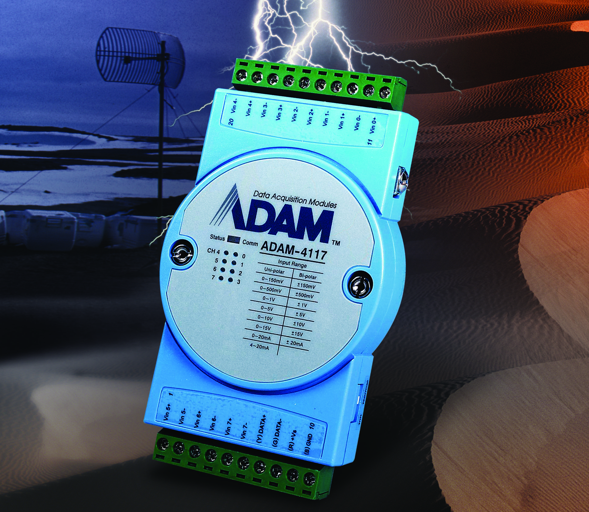 ADAM-4000 – Remote-I/O-Module mit verbesserten Eigenschaften, gbm ...