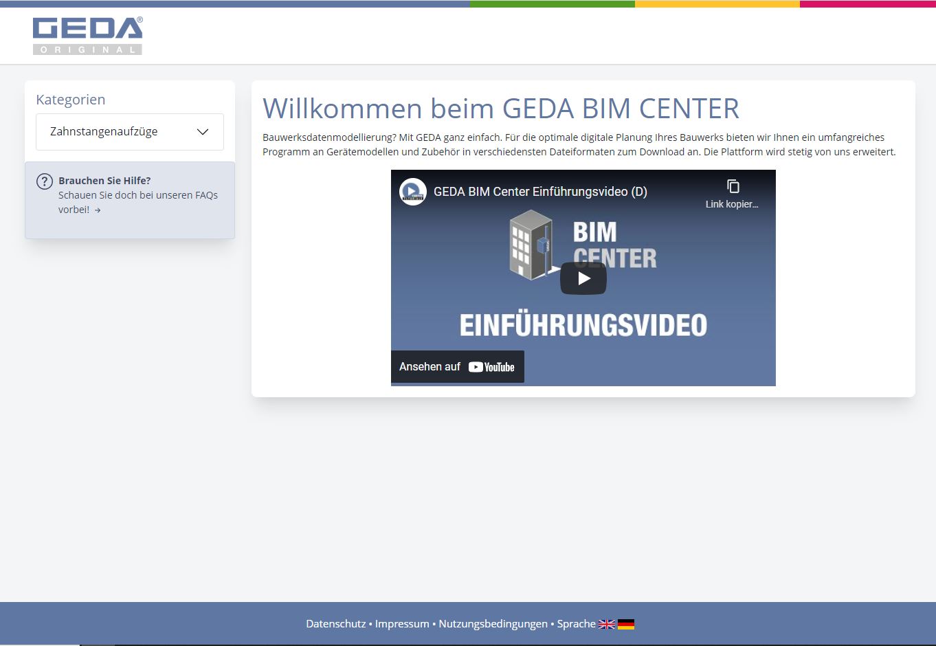 Das brandneue GEDA BIM CENTER, GEDA GmbH, Story - PresseBox