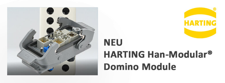 HARTING Han-Modular Domino Module, Börsig GmbH Electronic-Distributor ...