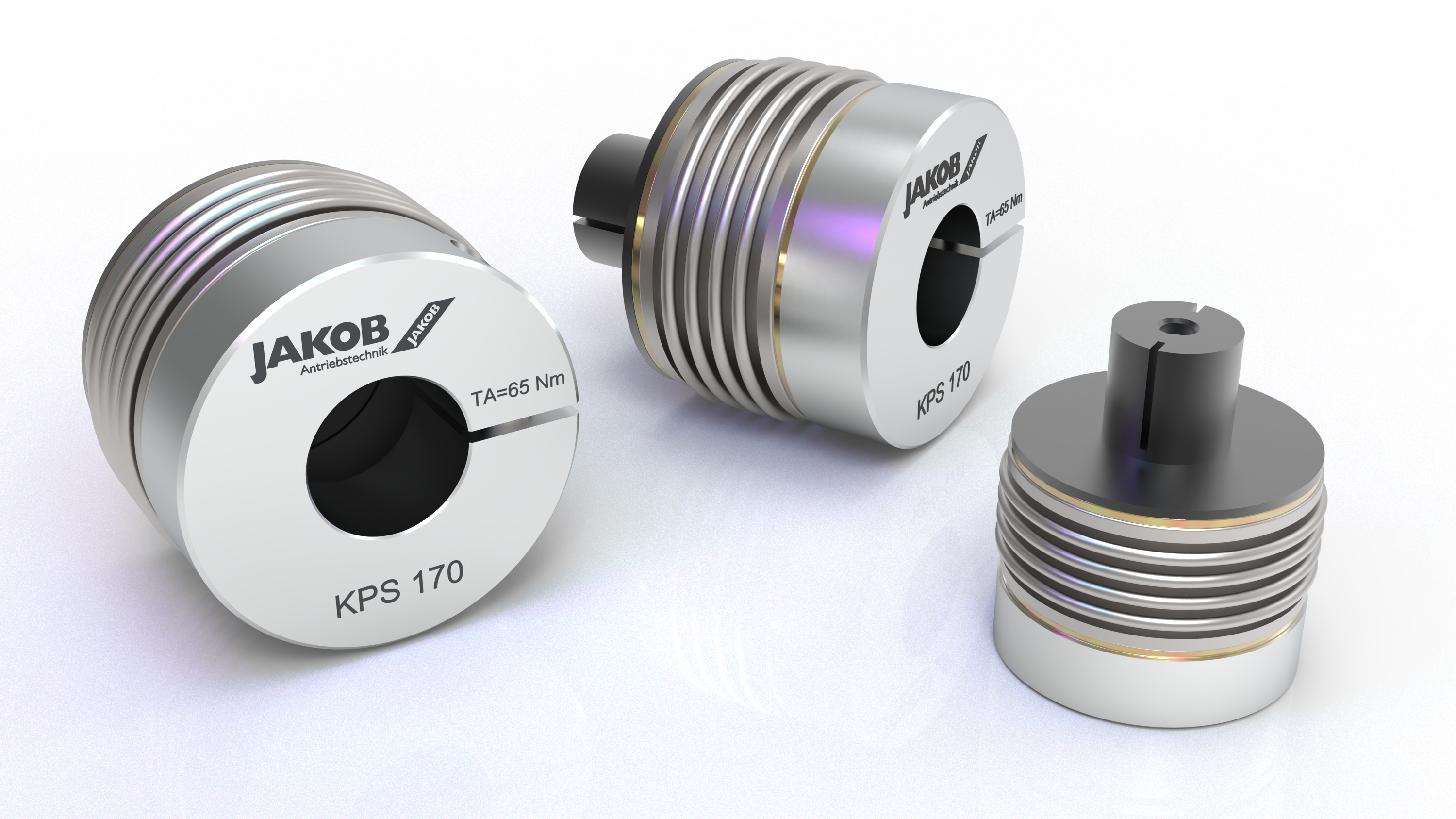Shaft coupling with short expanding cone hub, JAKOB Antriebstechnik ...