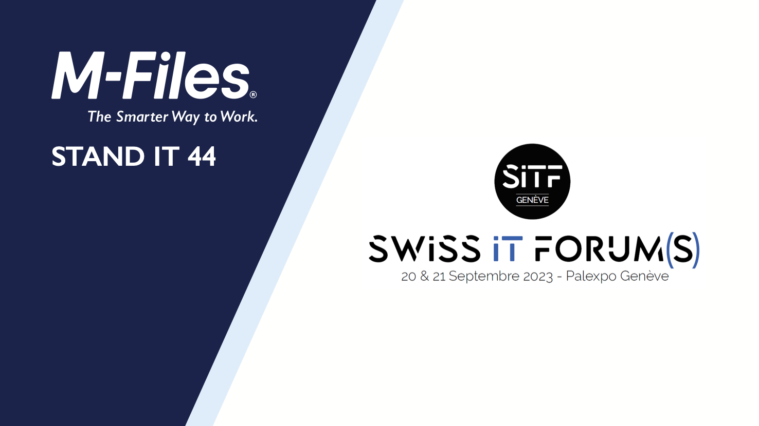 M-Files zeigt innovatives Informationsmanagement auf der SWISS IT FORUM ...