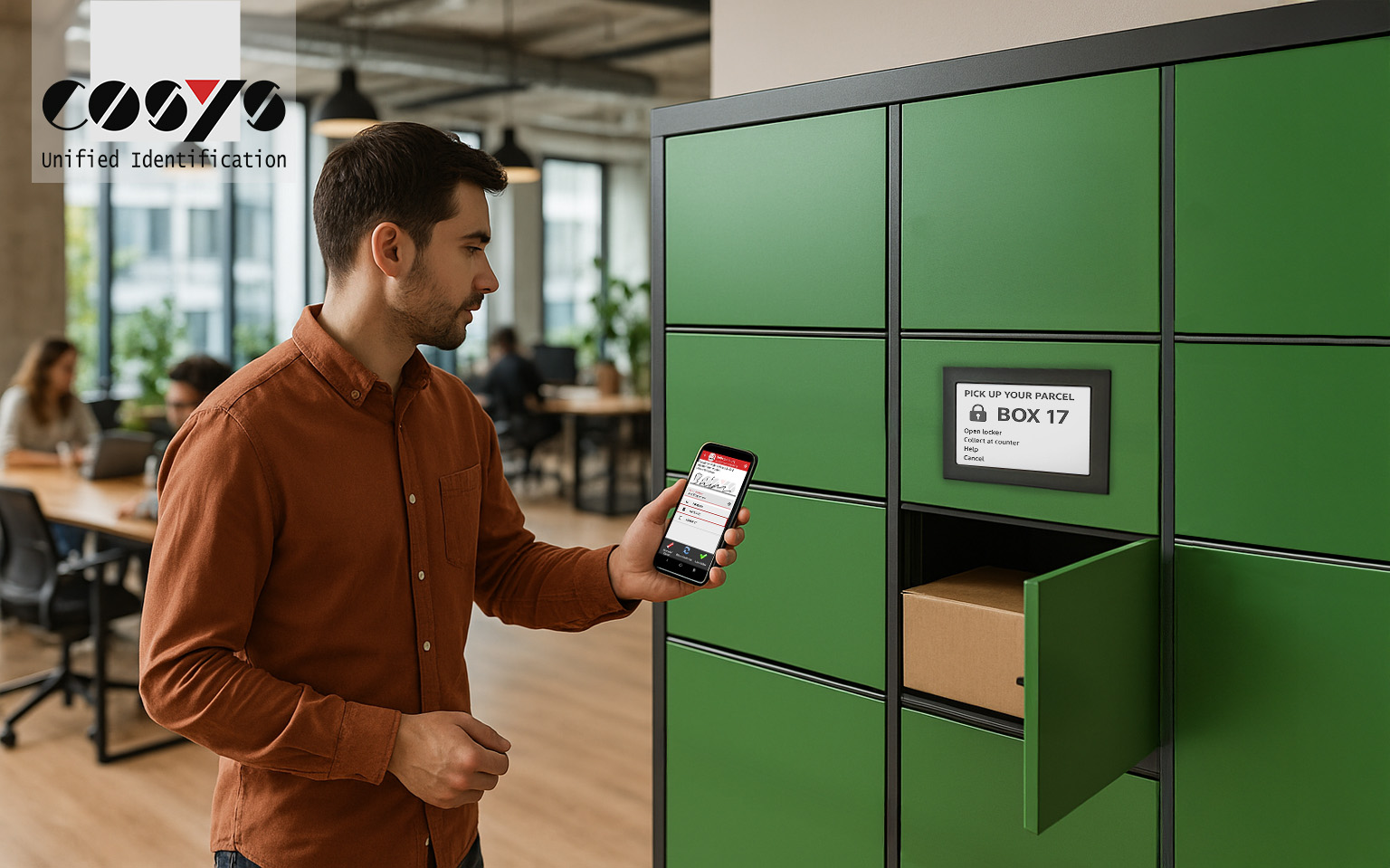 Pick up Point im Cospace: Flexibilität trifft auf digitale Logistik ...