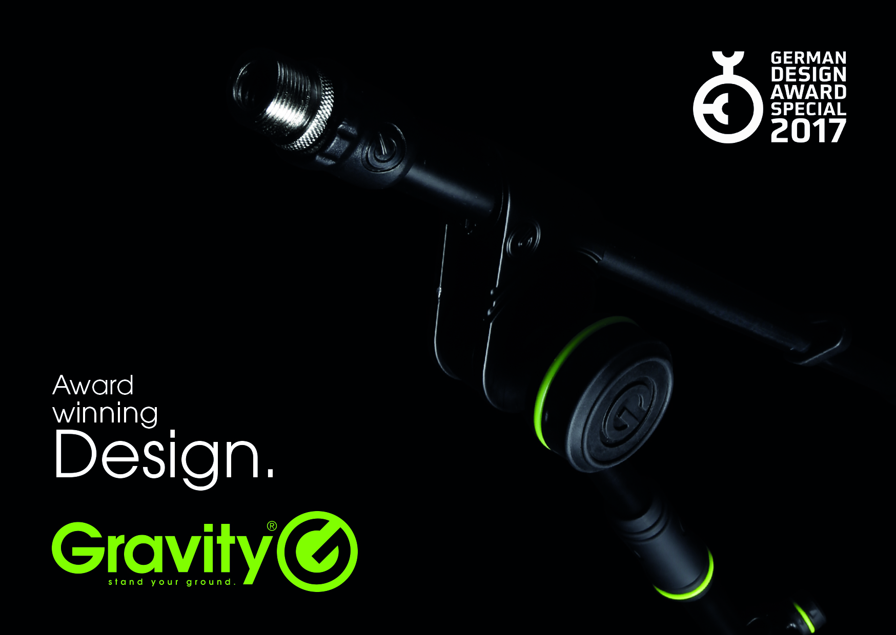 Gravity stands win German Design Award, Adam Hall GmbH, Story - PresseBox