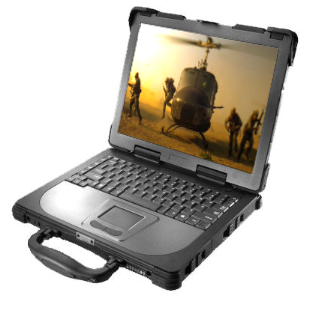 Full-ruggedized industrial Notebook with Intel Core Duo Processor ...