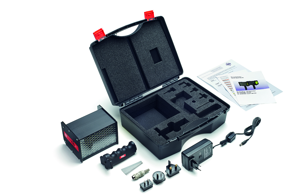 Weltneuheit: Handstroboskop RT STROBE super qbLED mit Auto-sync ...