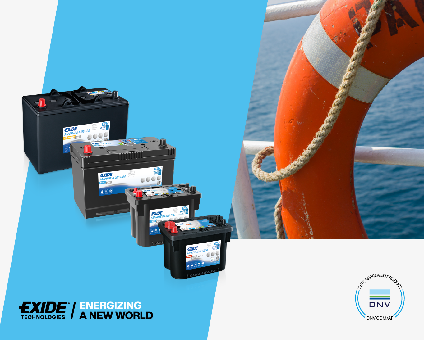 DNV-Typenzertifizierung für Marine & Leisure Batterien von Exide Technologies erneuert, Exide ...