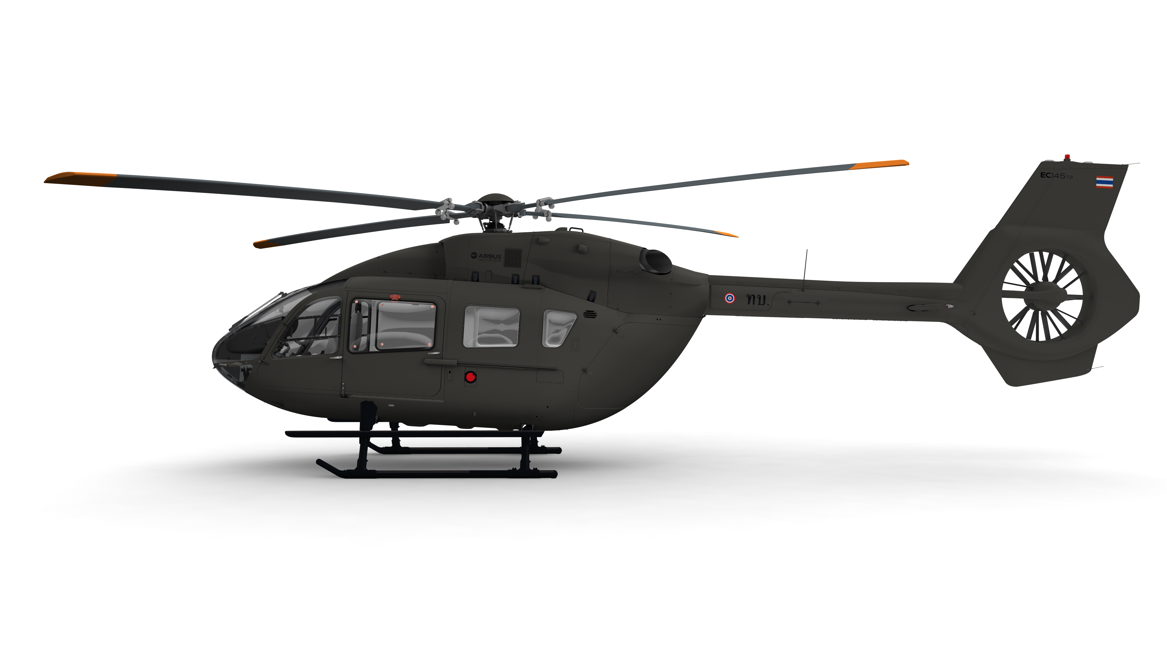 The Royal Thai Army acquires six Airbus Helicopters EC145 T2, Airbus ...