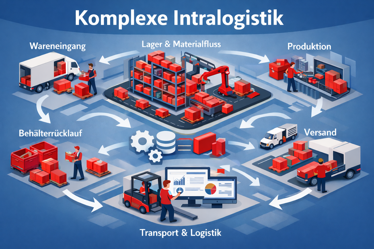 COSYS Intralogistik Plattform für komplexe innerbetriebliche Prozesse ...