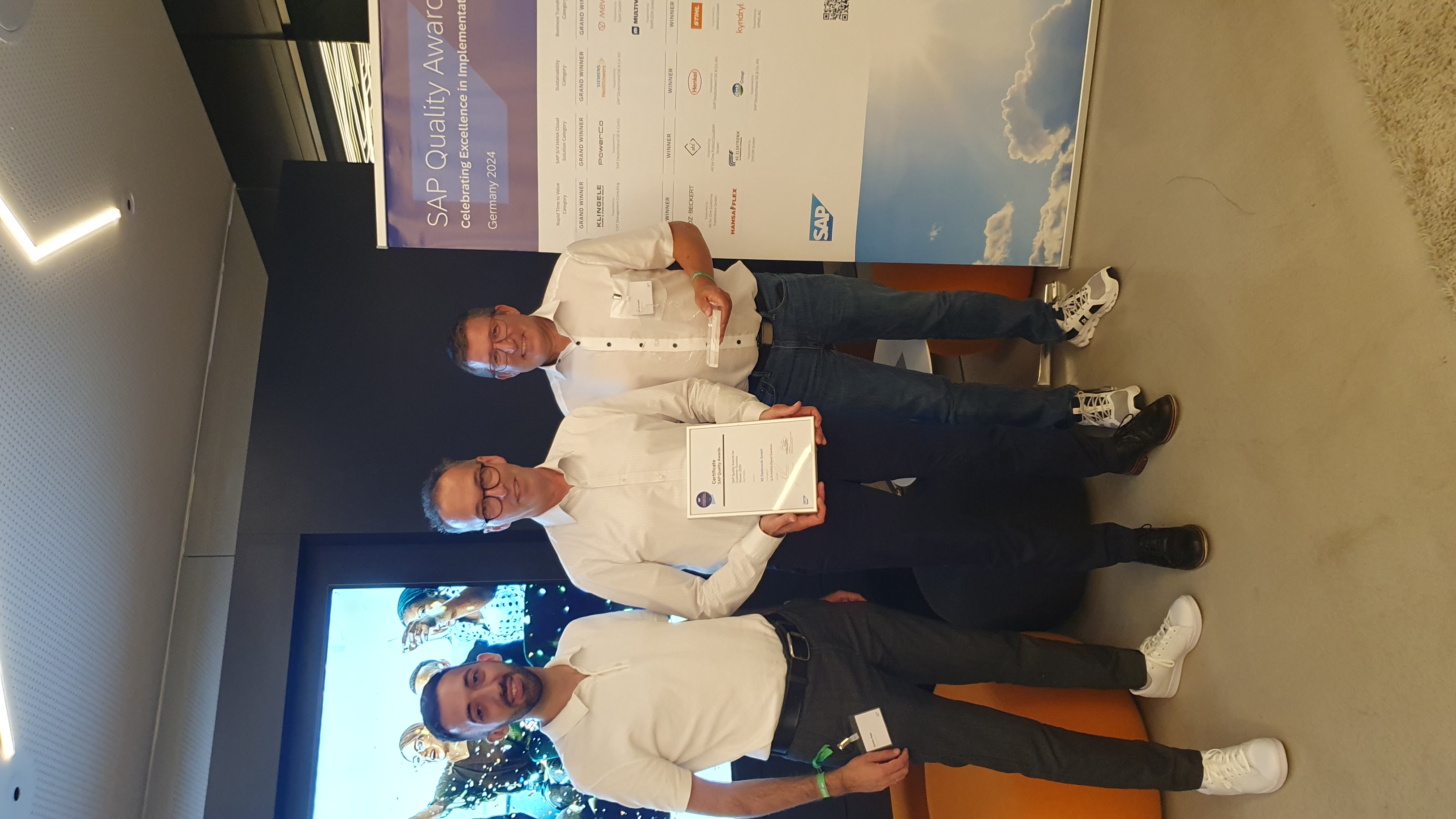 SAP Quality Awards 2024: Sycor gratuliert KE ELEKTRONIK, SYCOR GmbH ...