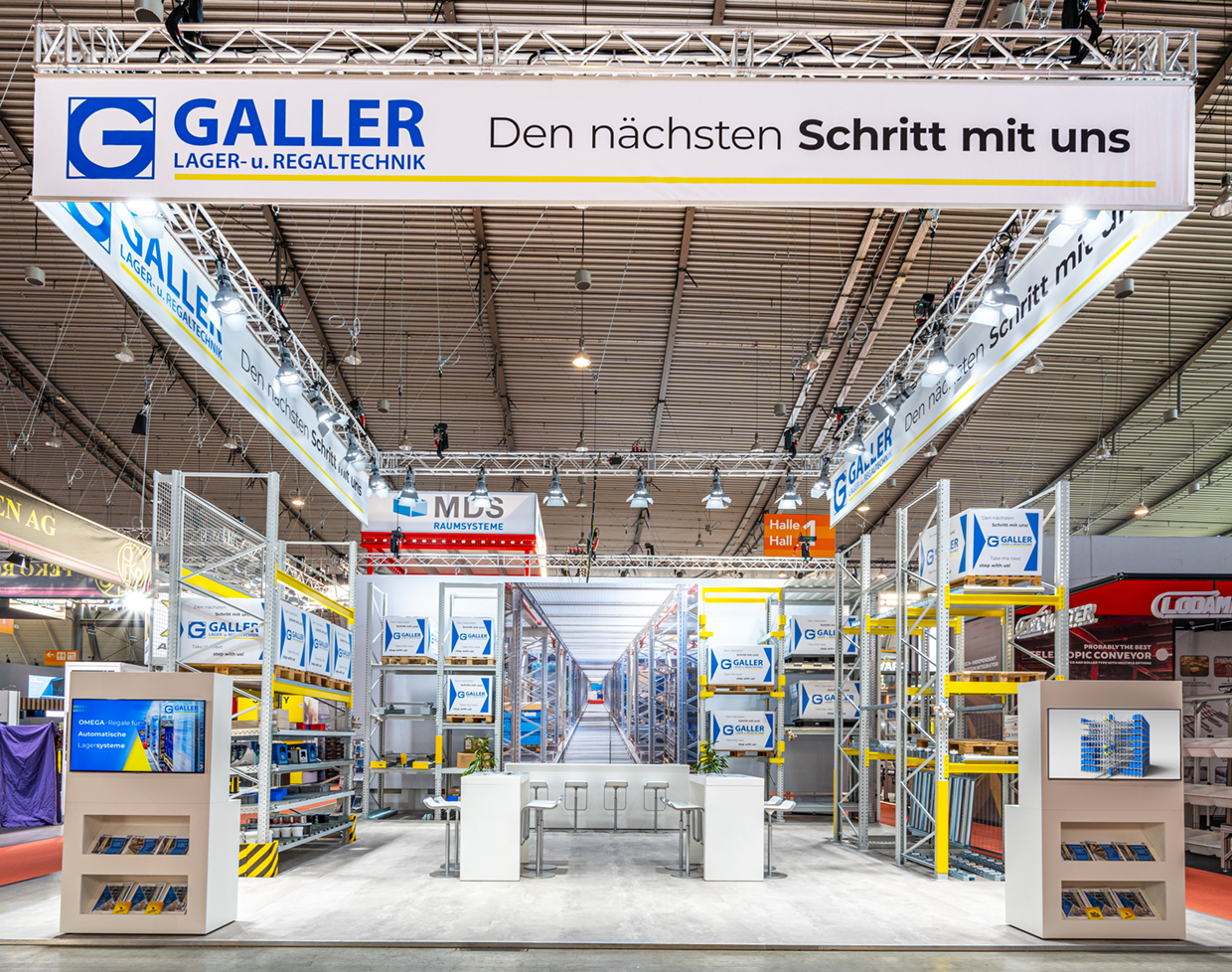 Für manuelles und vollautomatisches Handling, Galler Lager- und ...
