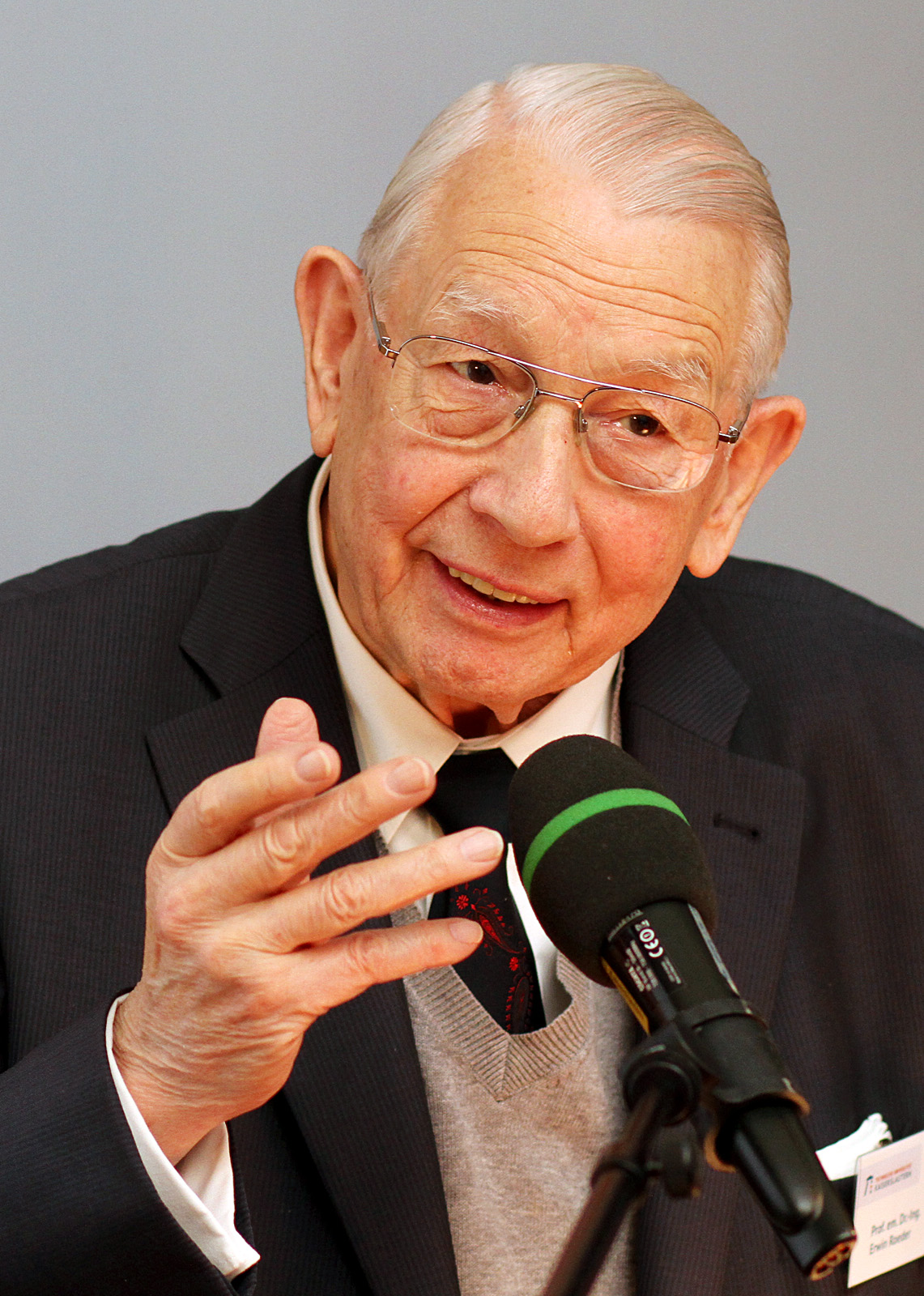 Feierstunde zu Ehren des 90. Geburtstages von Professor Dr.-Ing. Erwin ...