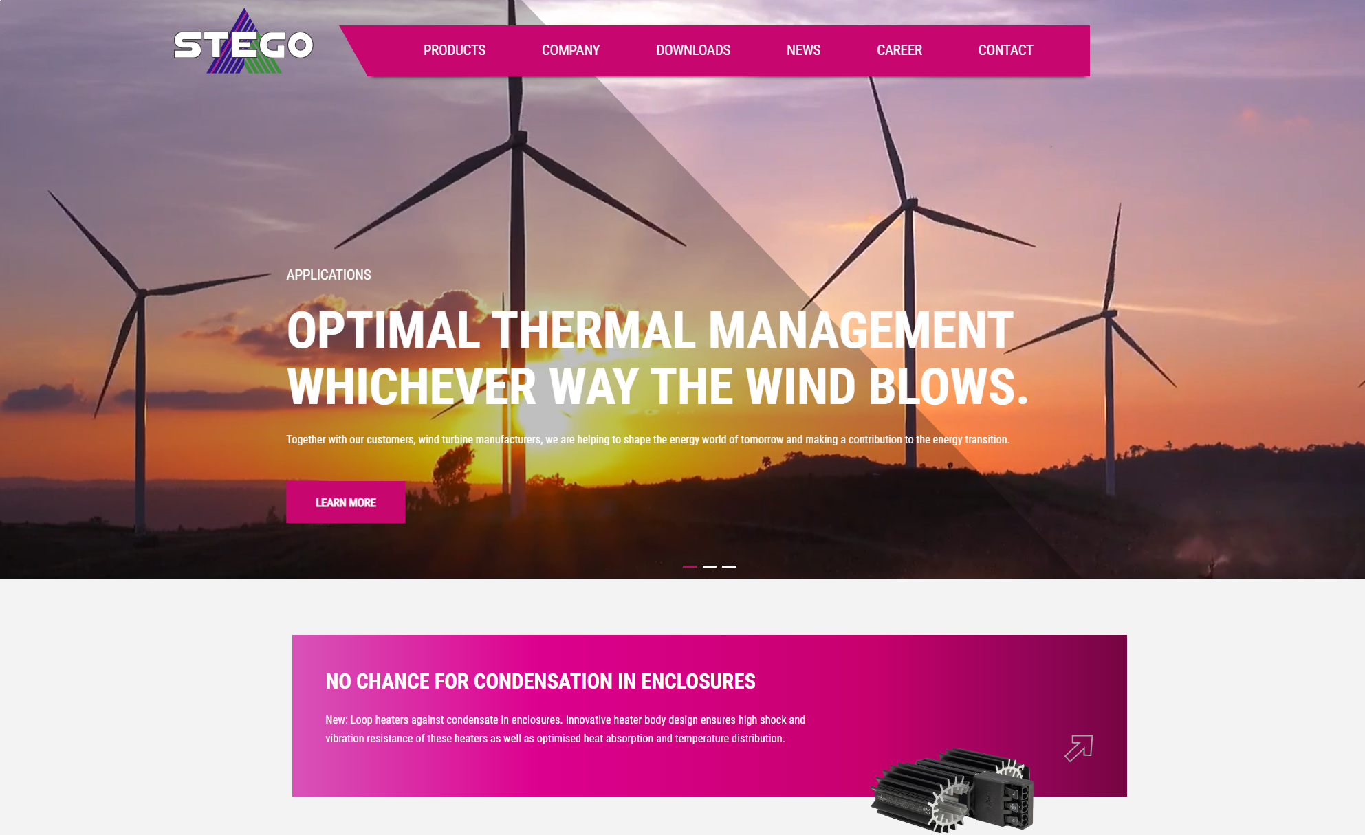 STEGO Elektrotechnik GmbH Relaunches Website with new Functions, STEGO ...