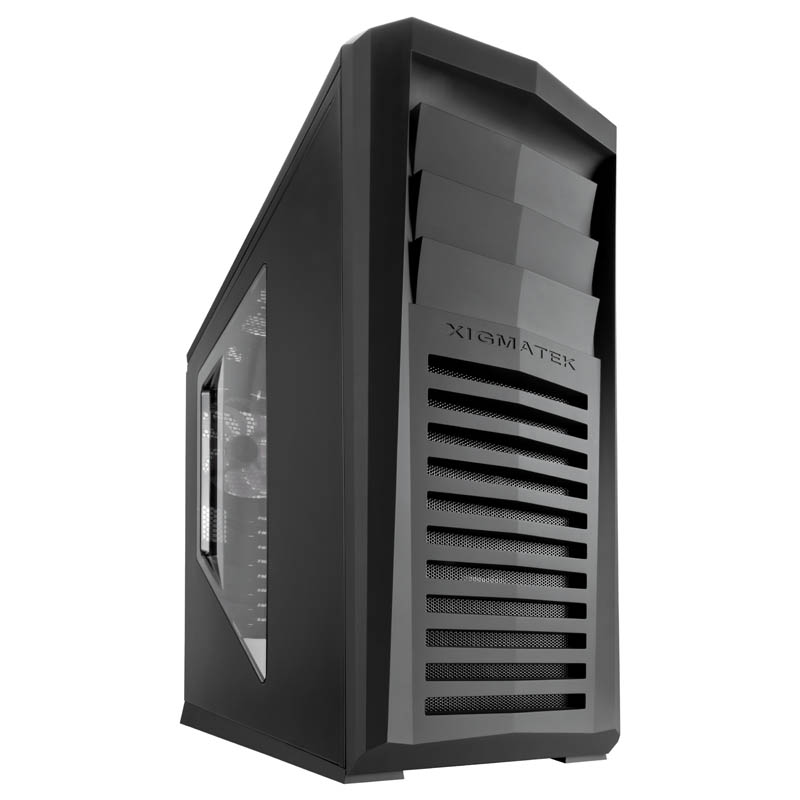 Caseking exklusiv: Xigmatek Talon Midi-Tower - aggressives Stealth ...