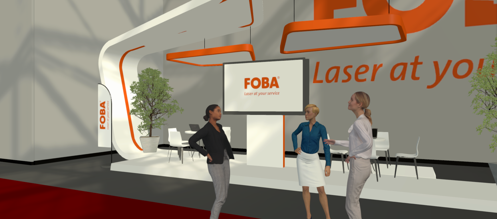 Almost lifelike: Industrial trade show visit as an avatar, FOBA Laser ...