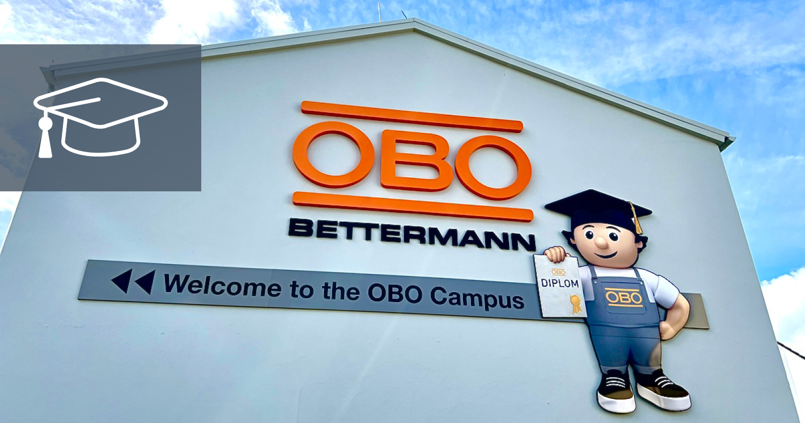 Beschilderung OBO Academy, OBO Bettermann Vertrieb Deutschland GmbH & Co. KG, Story - PresseBox