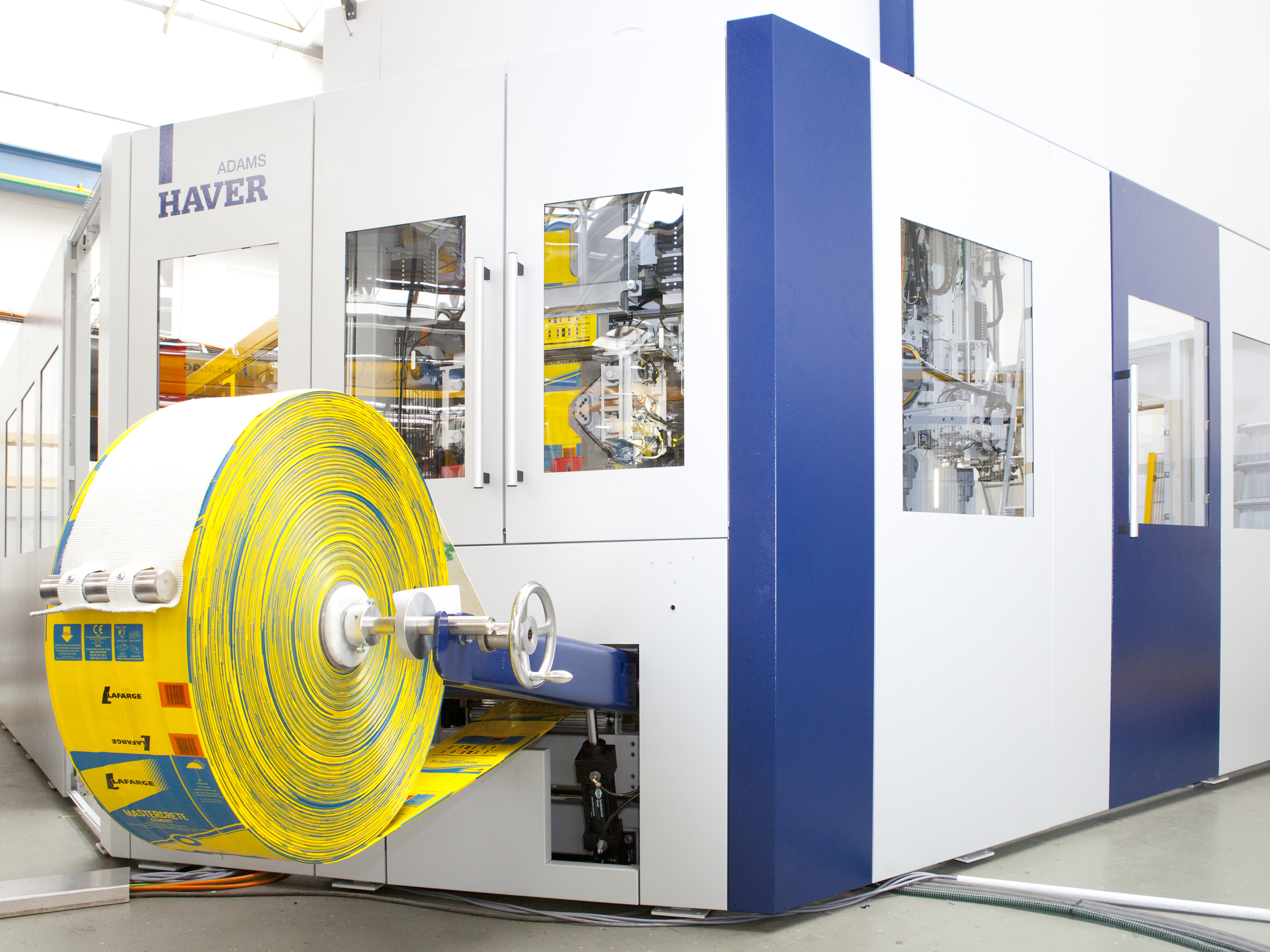 HAVER ADAMS® packs cleanly, tightly sealed and compactly, HAVER ...