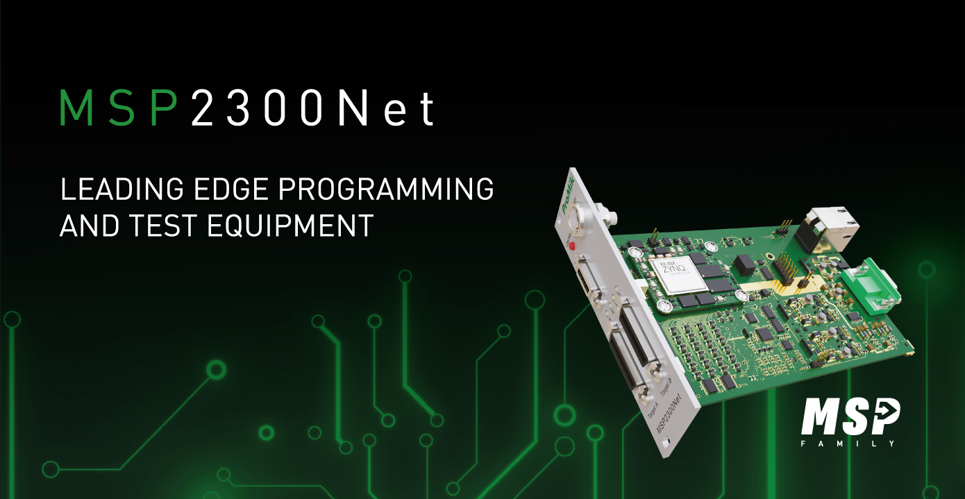 Msp2300net Combines All Test And Programming Requirements Promik