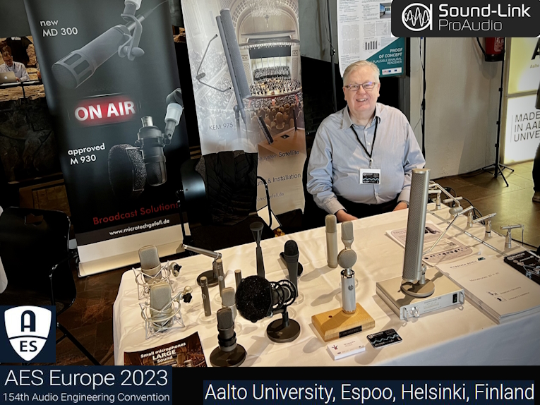 Microtech Gefell at the AES Europe 2023 with high-end solutions that ...