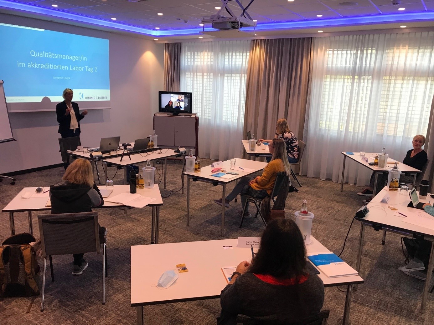 Premiere bei Klinkner & Partner - Erster Hybridlehrgang war ein Erfolg ...