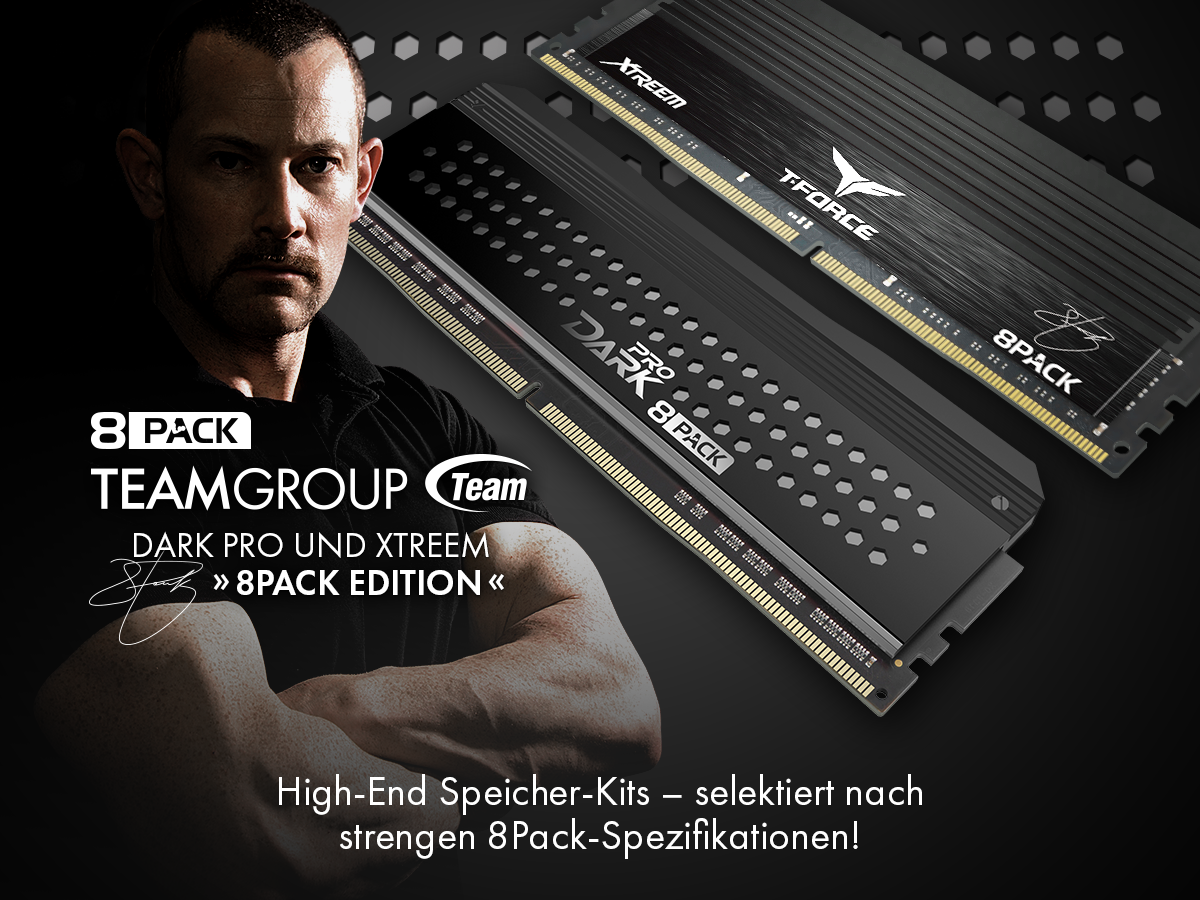 Exklusiv bei Caseking: Die Team Group Dark Pro und Xtreem Series in der ...