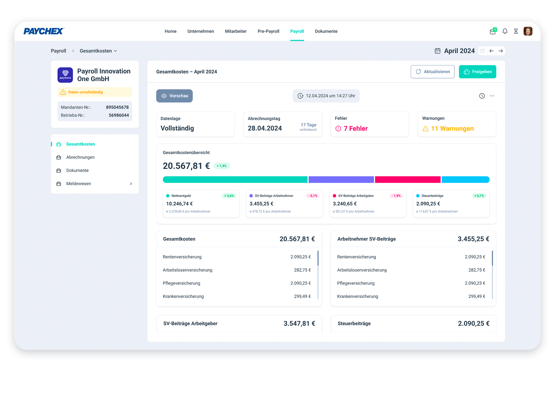 Paychex+: Effizienz, Sicherheit und Entlastung im Payroll-Prozess ...