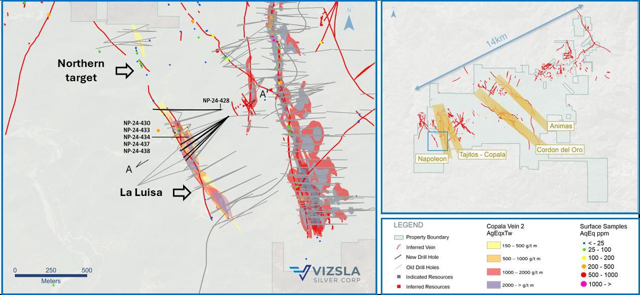 Vizsla Silver reports additional high-grade intercepts and refined ...