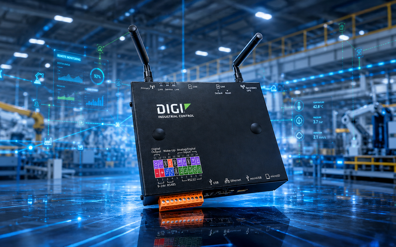 Neuer IoT-Controller für Remote Management und industrielle ...