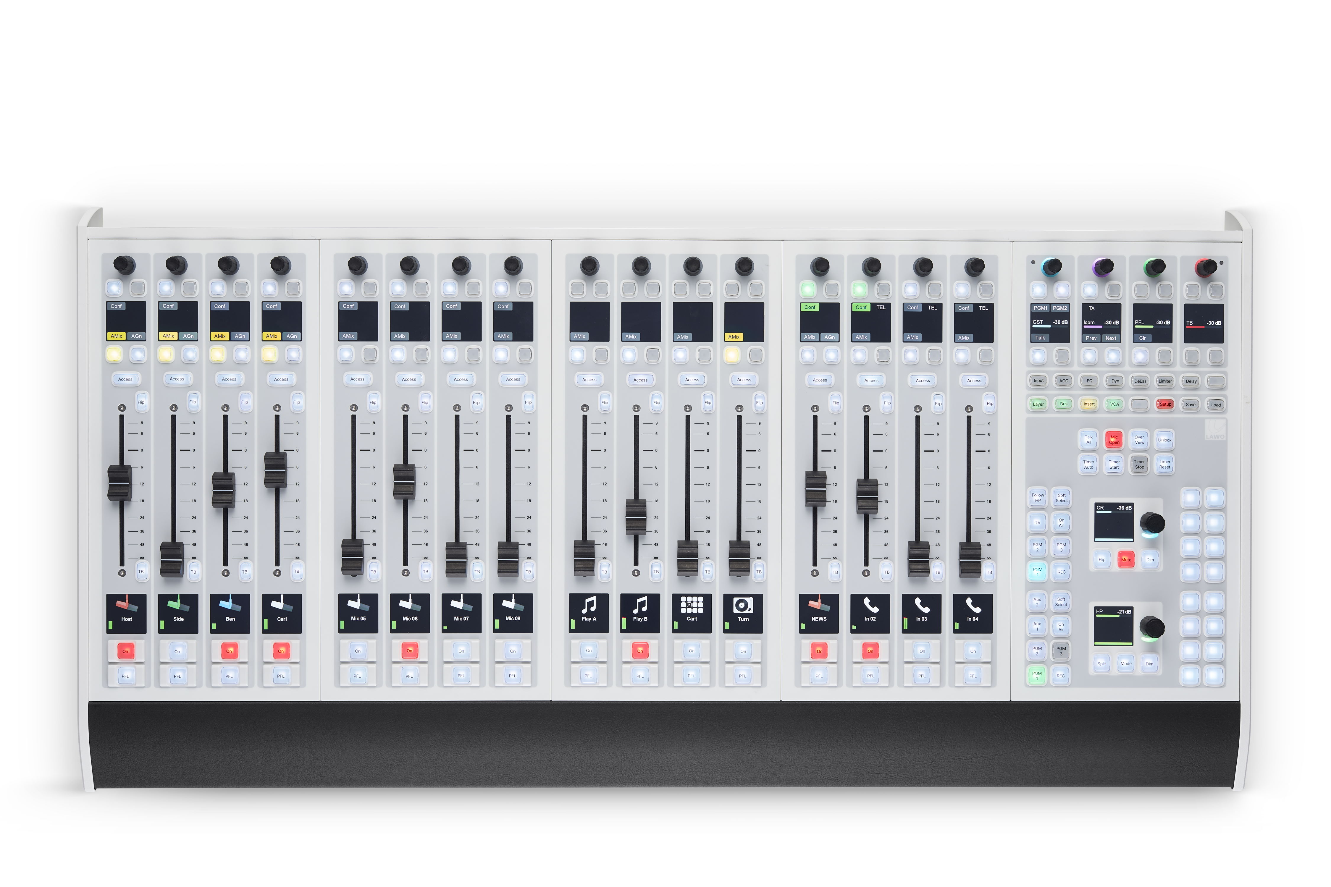 Next Generation Lawo diamond Broadcast Pult bei Special Launch Event ...