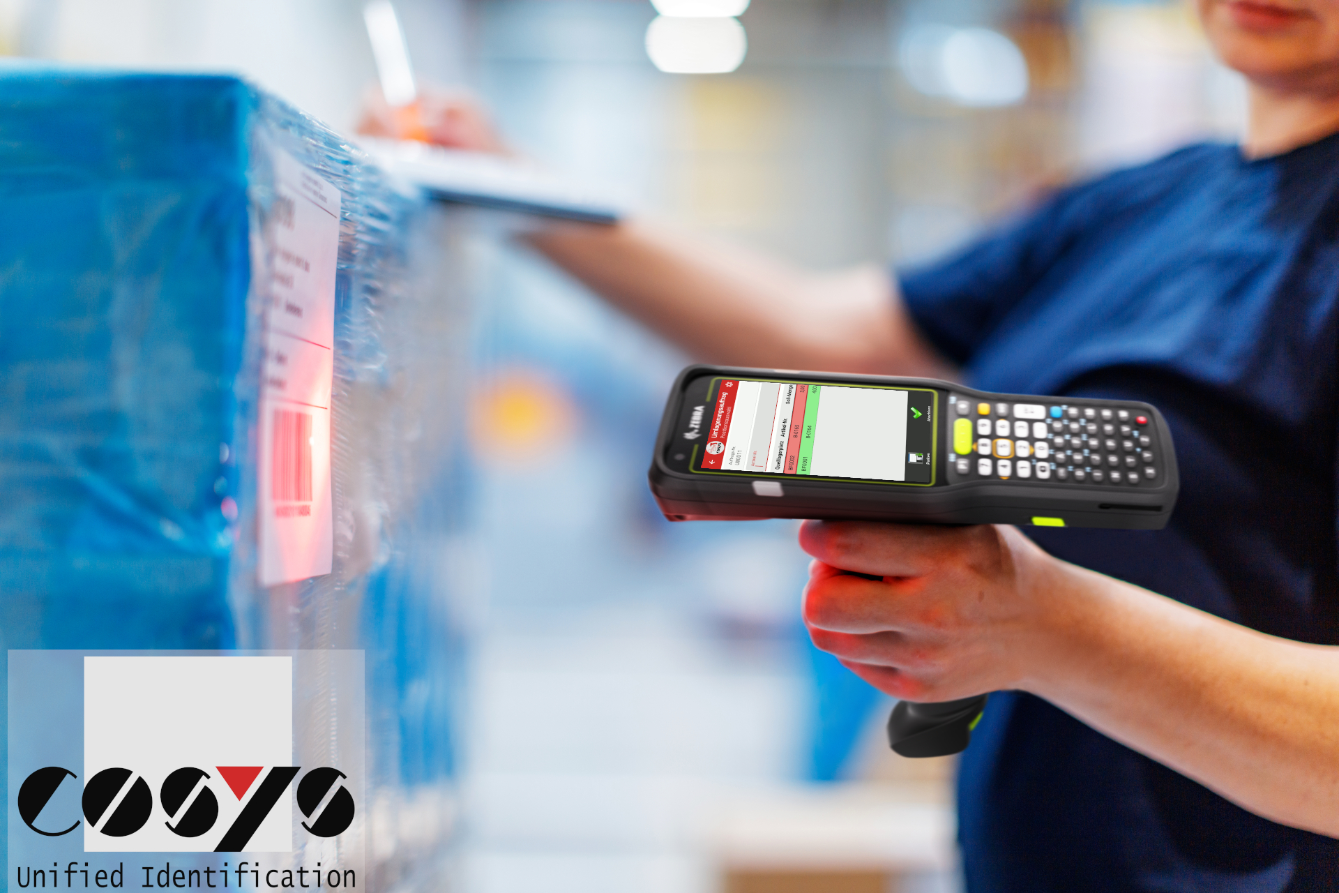 Zebra MC3400 im Praxiseinsatz, Cosys Ident GmbH, Story - PresseBox