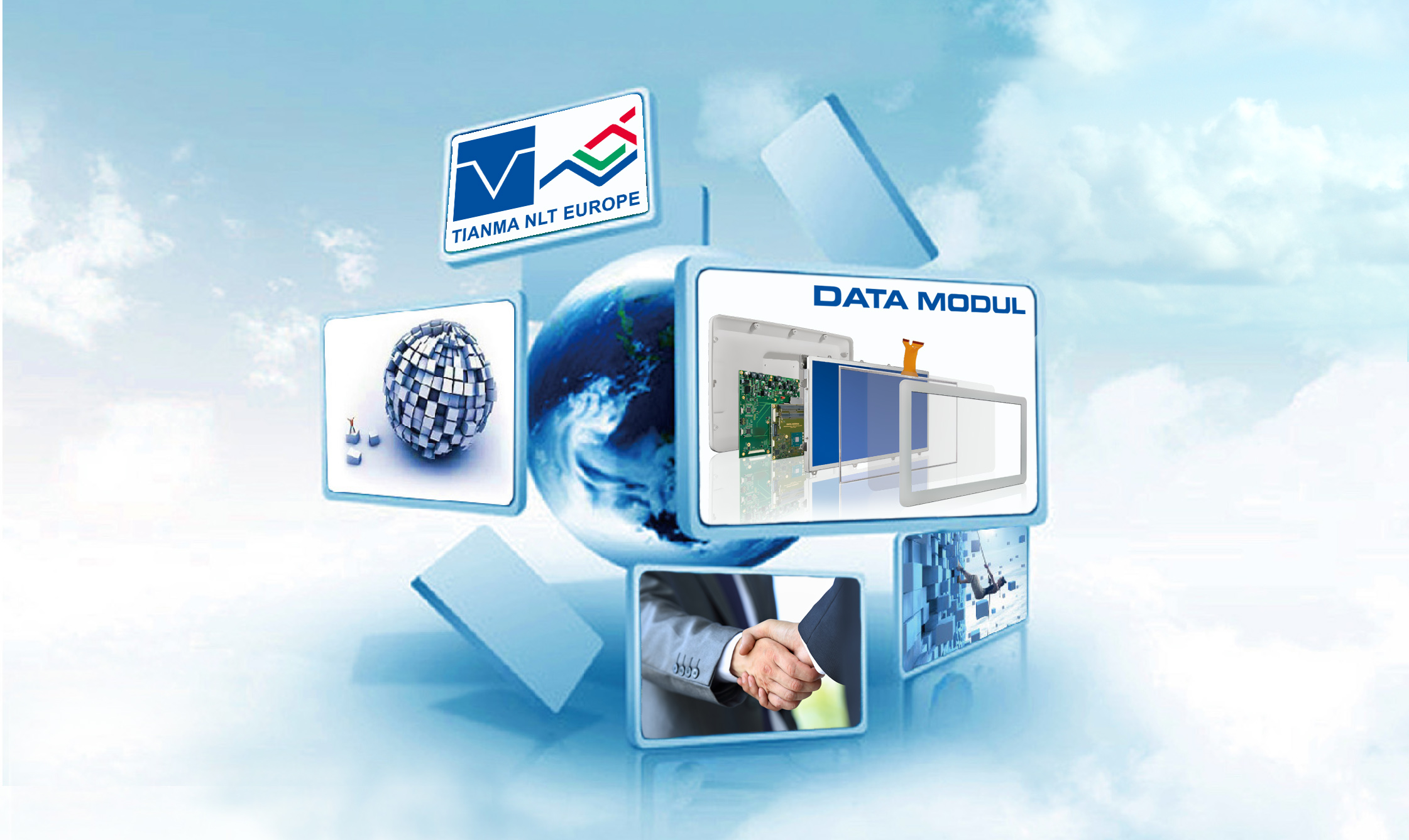 DATA MODUL und Tianma NLT unterzeichnen Kooperationsvertrag, DATA MODUL ...