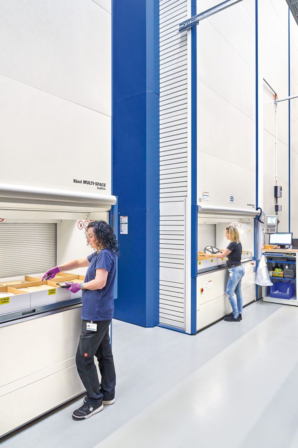 35 Hänel Lean-Lifte® und 24 Hänel Multi-Space® Lagerlifte sorgen für ...