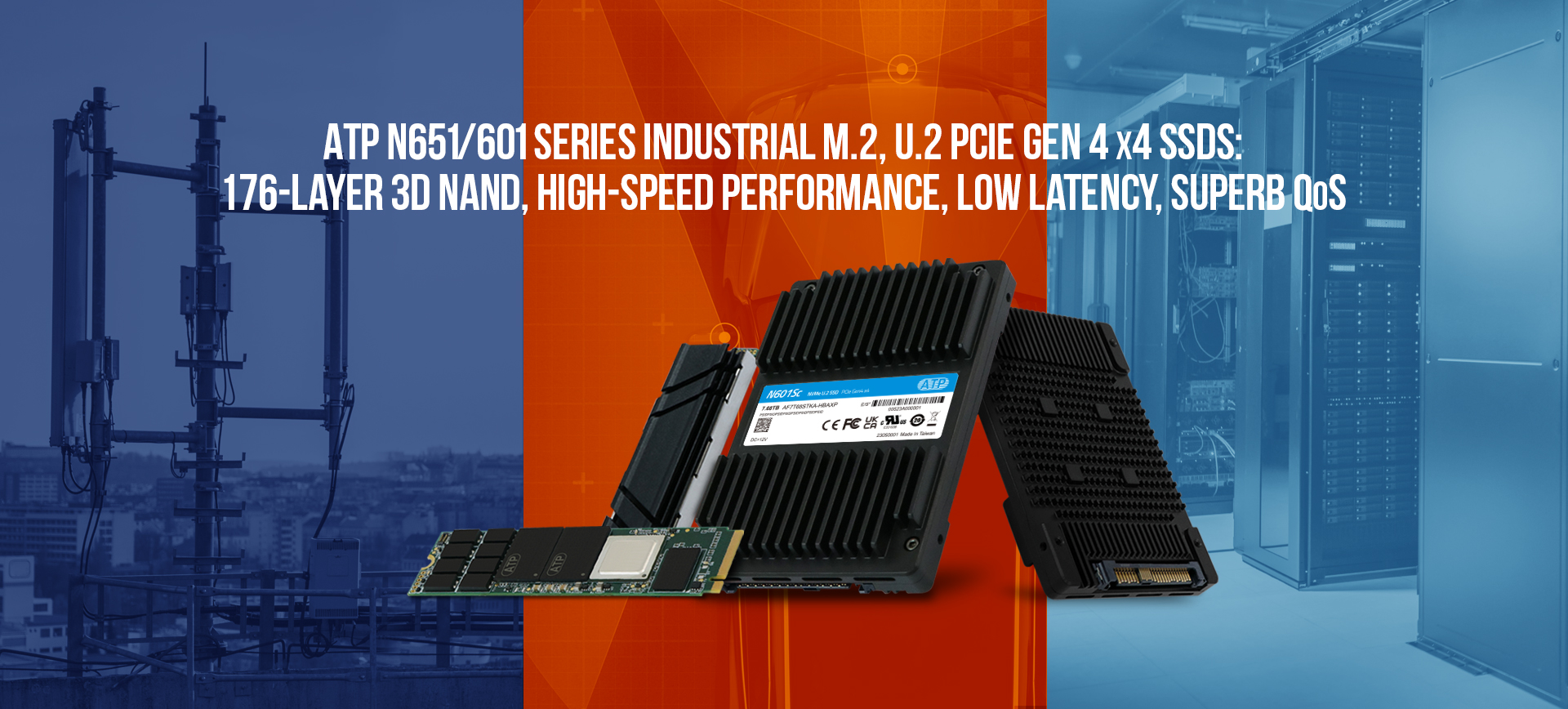 NEU: Industrial Grade 176-Layer PCIe Gen4x4 SSD, APdate card solutions ...