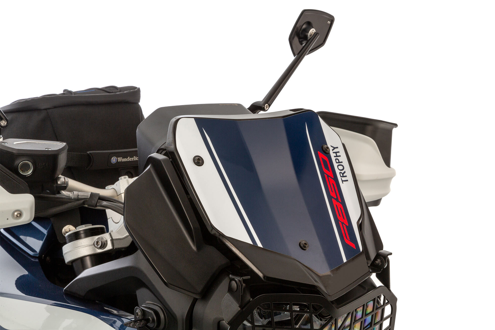 Das Wunderlich Windschild FLOWJET Trophy für die BMW F 850 GS ...