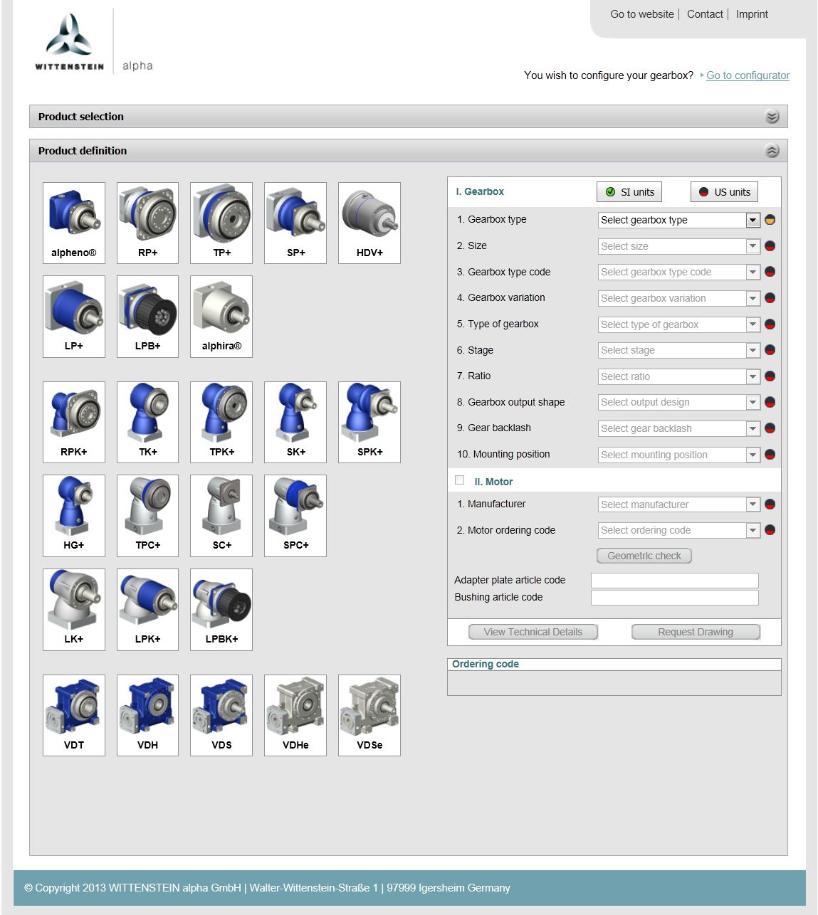 WITTENSTEIN alpha: Optimized tools for "efficiency engineering ...