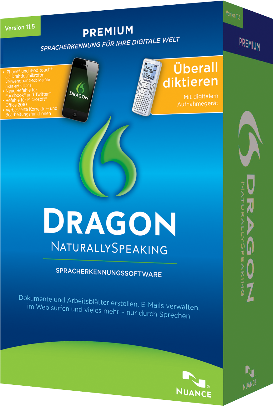 Dragon NaturallySpeaking 11.5 macht das iPhone zum Funkmikrofon, Nuance ...