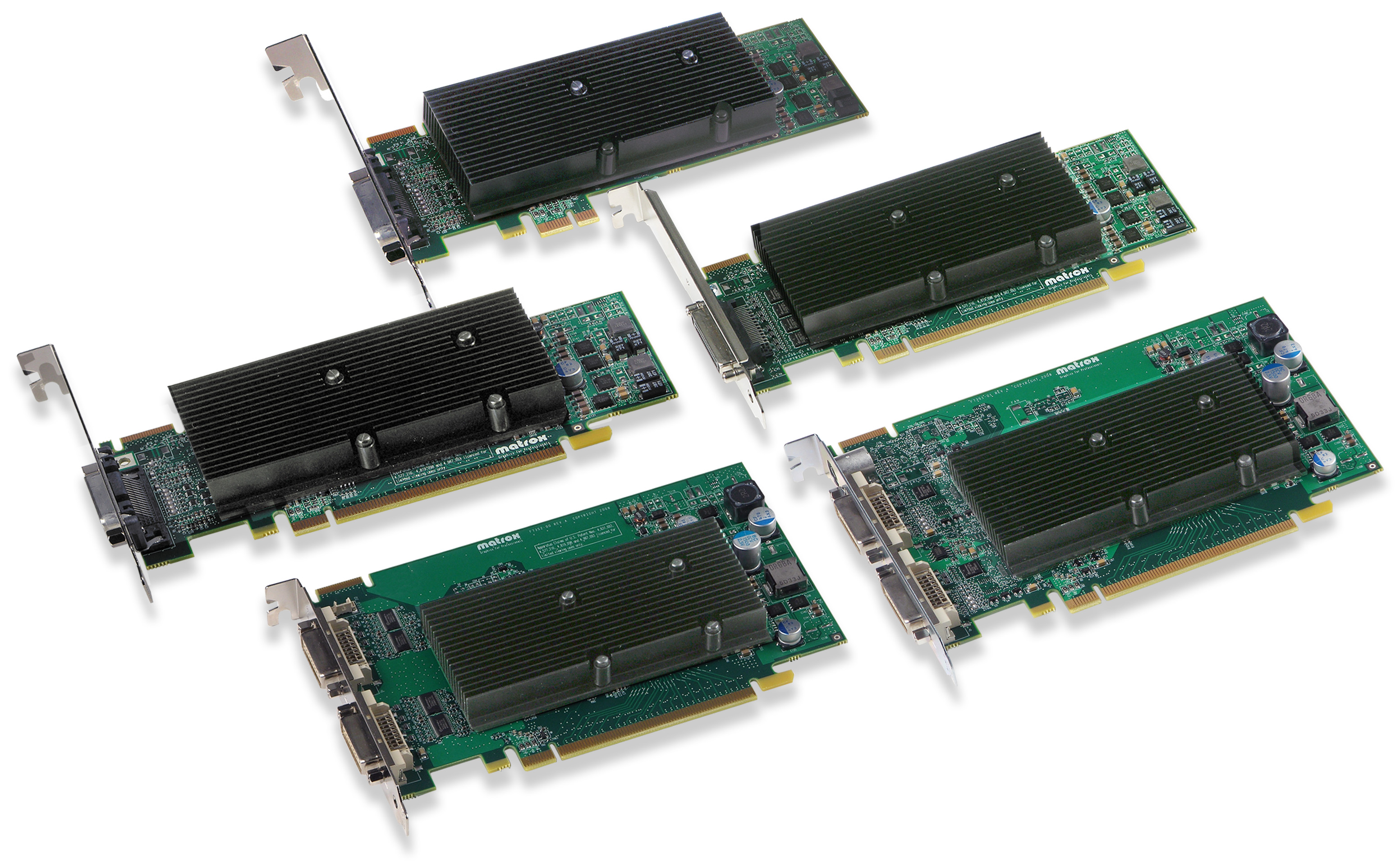 NEU: Matrox M-Serie - Grafikkarten mit industrieweit erster echter ...