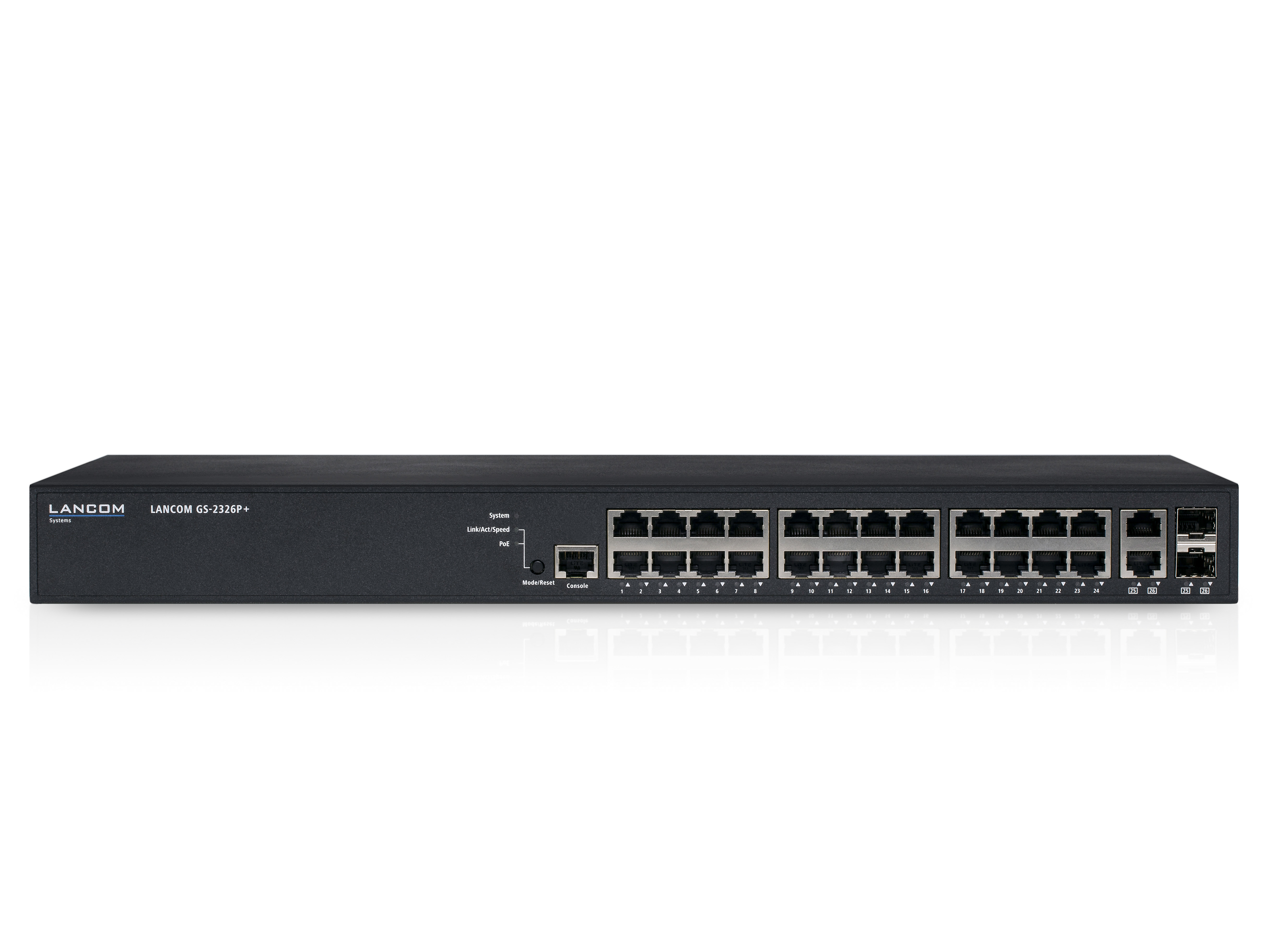 LANCOM GS-2326+: Neuer Fully Managed 26-Port Gigabit Switch für mittelgroße Netze, LANCOM ...