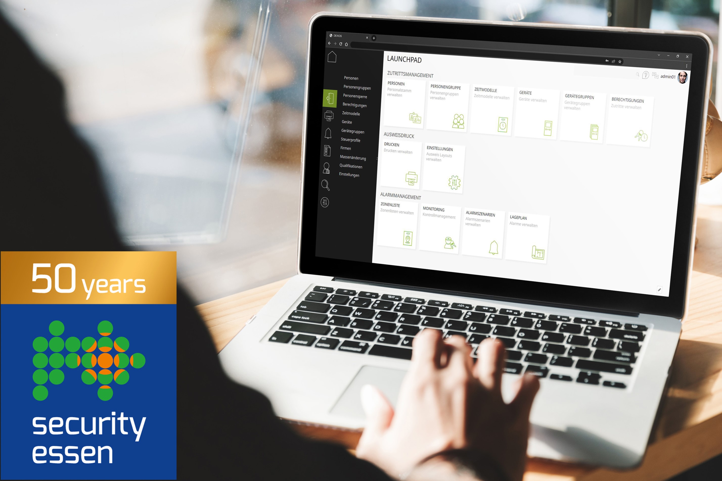 50 Jahre Security Essen – PCS ist 2024 wieder als Mitaussteller dabei., PCS Systemtechnik GmbH ...