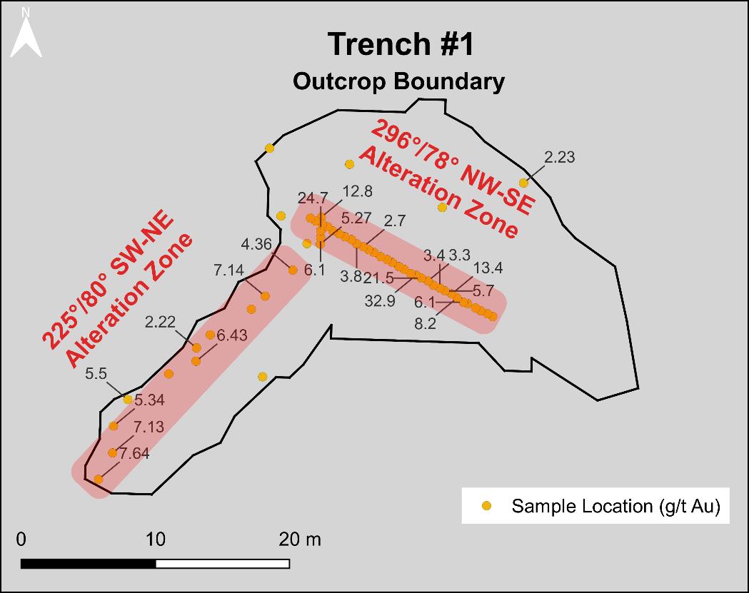Gold Terra Announces High-grade Sampling Results along a 700-Metre-long ...