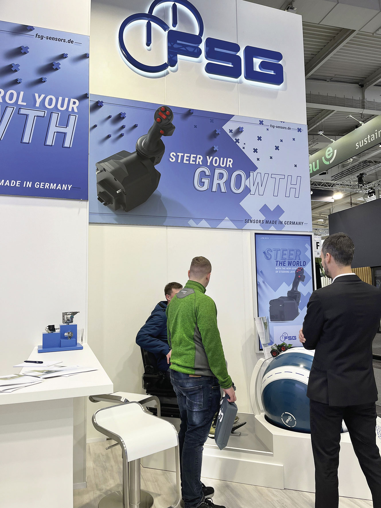 FSG Fernsteuergeräte auf der AGRITECHNICA 2023, FSG FERNSTEUERGERÄTE ...