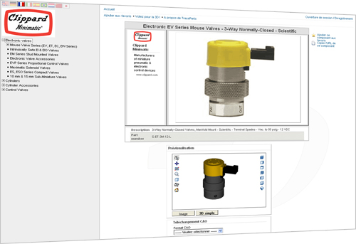 Clippard Launches Phase II of 3D Product Catalog Powered by TraceParts ...