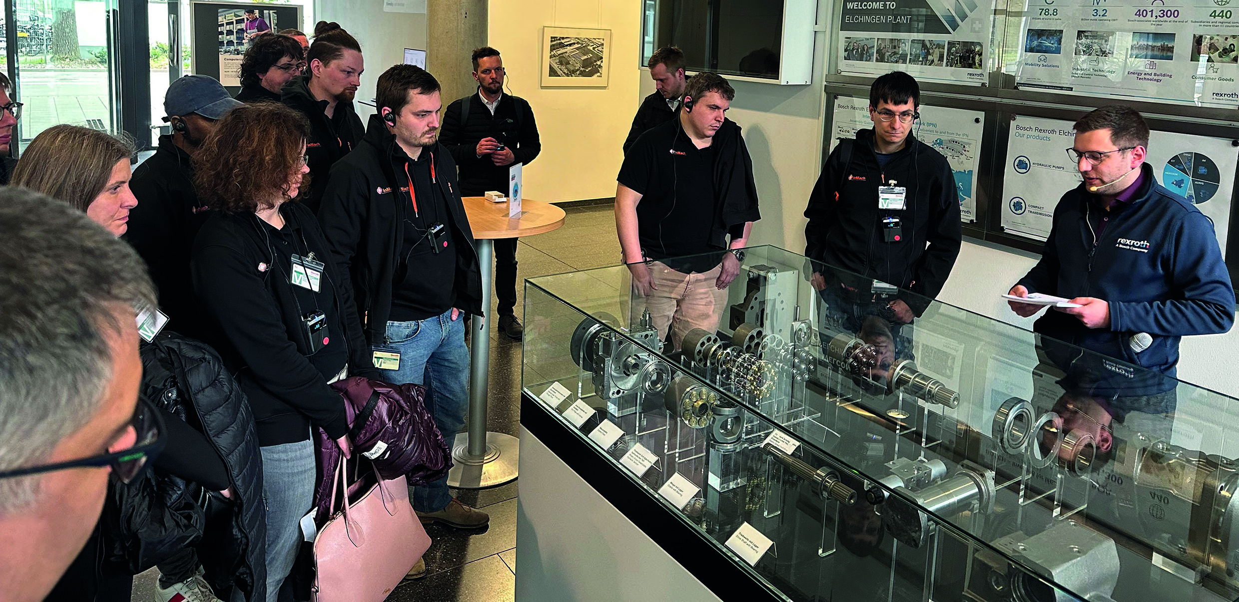 InMach zu Besuch bei Bosch Rexroth!, InMach Intelligente Maschinen GmbH ...