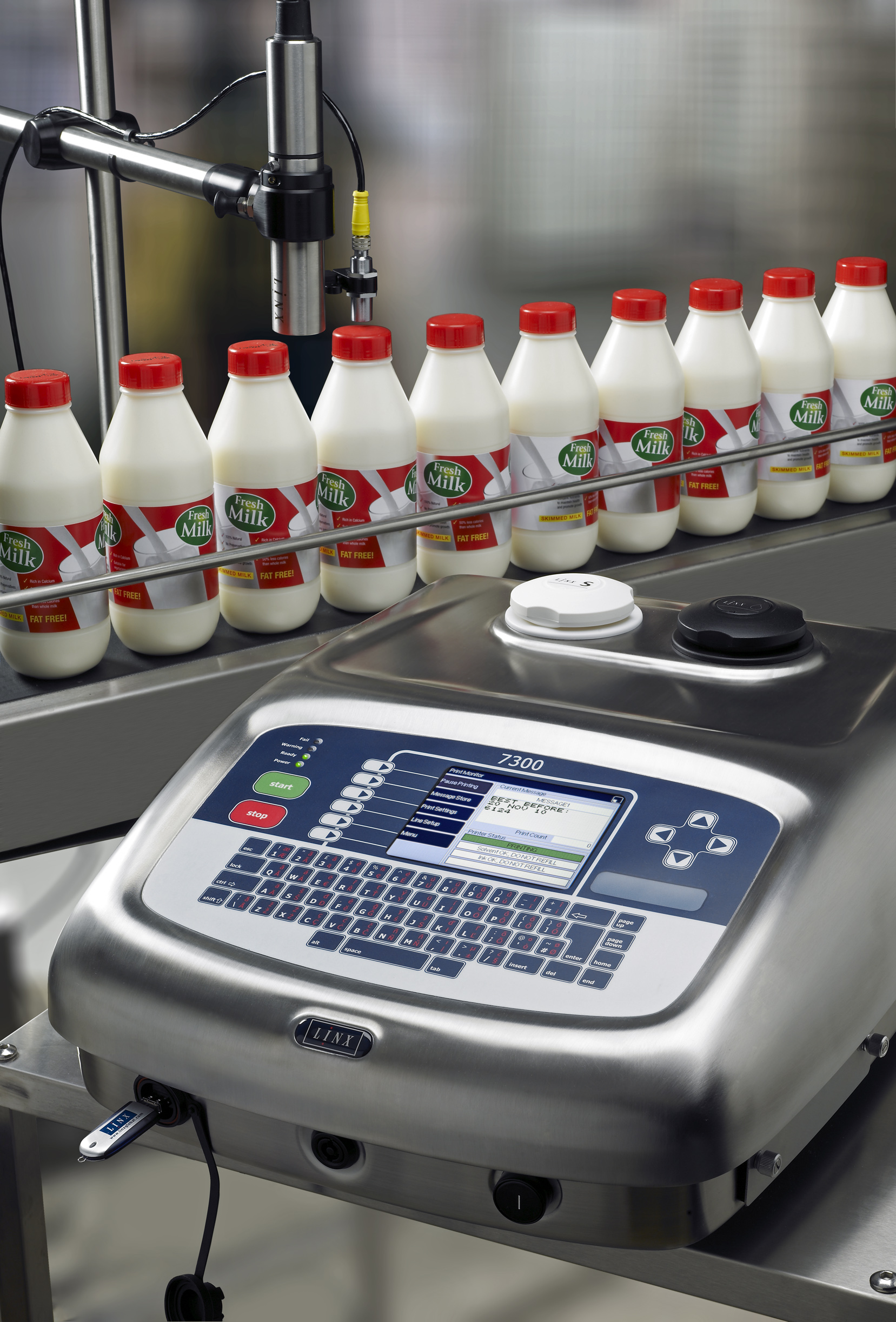 Neu: Continuous-Inkjet-Codierer Linx 7300, Bluhm Systeme GmbH, Story ...