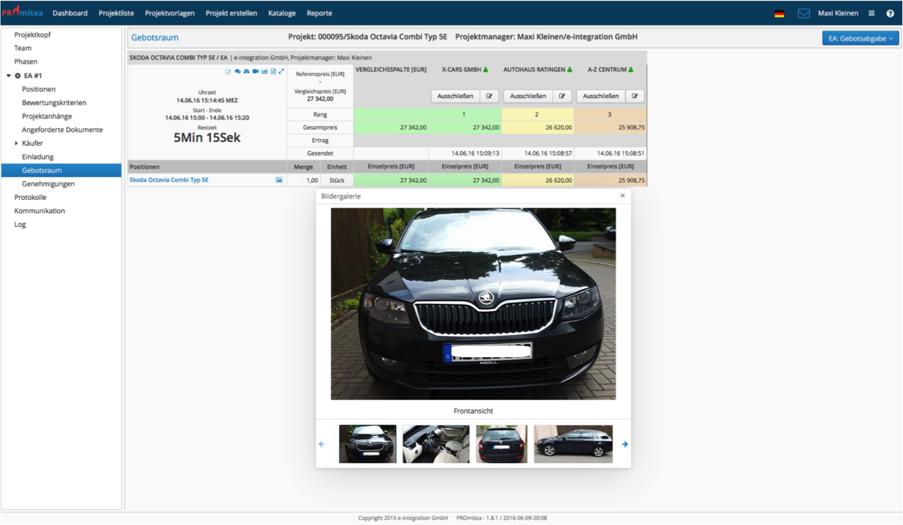 B2B-Verkaufsauktionen einfach und effizient, Promitea GmbH, Story - PresseBox