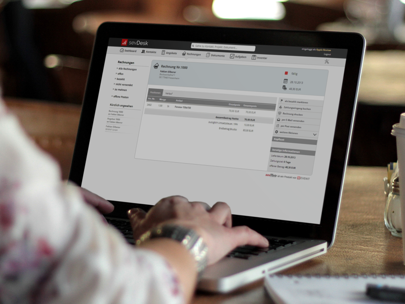 sevDesk Buchhaltungssoftware - Das moderne Büro, sevDesk ...