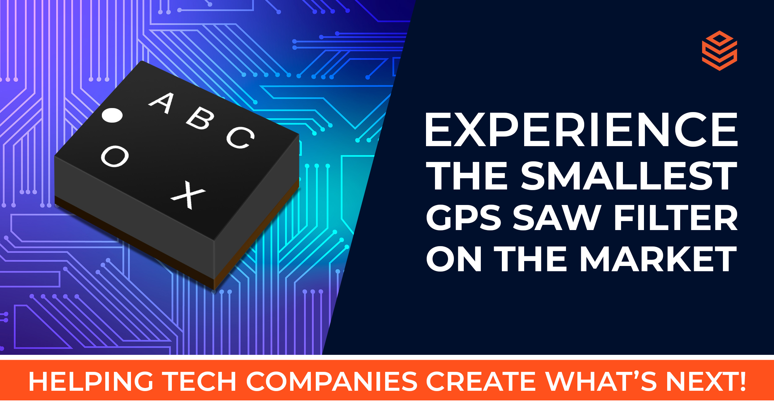 Kleinster Miniatur-SAW-Filter am Markt für GPS/GNSS-Applikationen ...