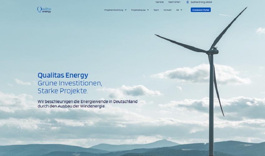Qualitas Energy erwirbt 34 MW Windenergie-Pipeline in Deutschland, Qualitas Energy Deutschland ...