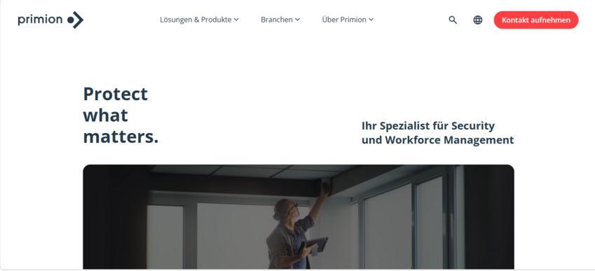 Vom mittelständischen Unternehmen zum globalen Sicherheitsanbieter ...