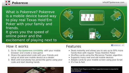 Pokereve - Mobilgeräte statt Spielkarten, HT-Verpackungen, Story ...